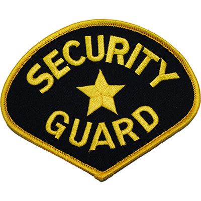 Security Guard Badge
